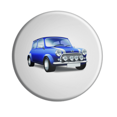 Badge Mini Cooper - BADGES A GOGO – Création de badges personnalisés