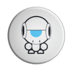 Badge Robot rigolo - BADGES A GOGO – Création de badges personnalisés